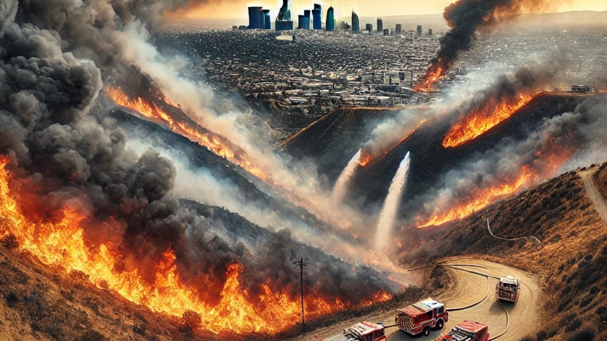Los Angeles tűz: hírességek otthonai válnak hamuvá éppen